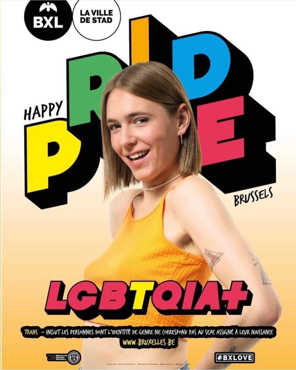 Victoria Defraigne met la visibilité des personnes transgenres à l'honneur.